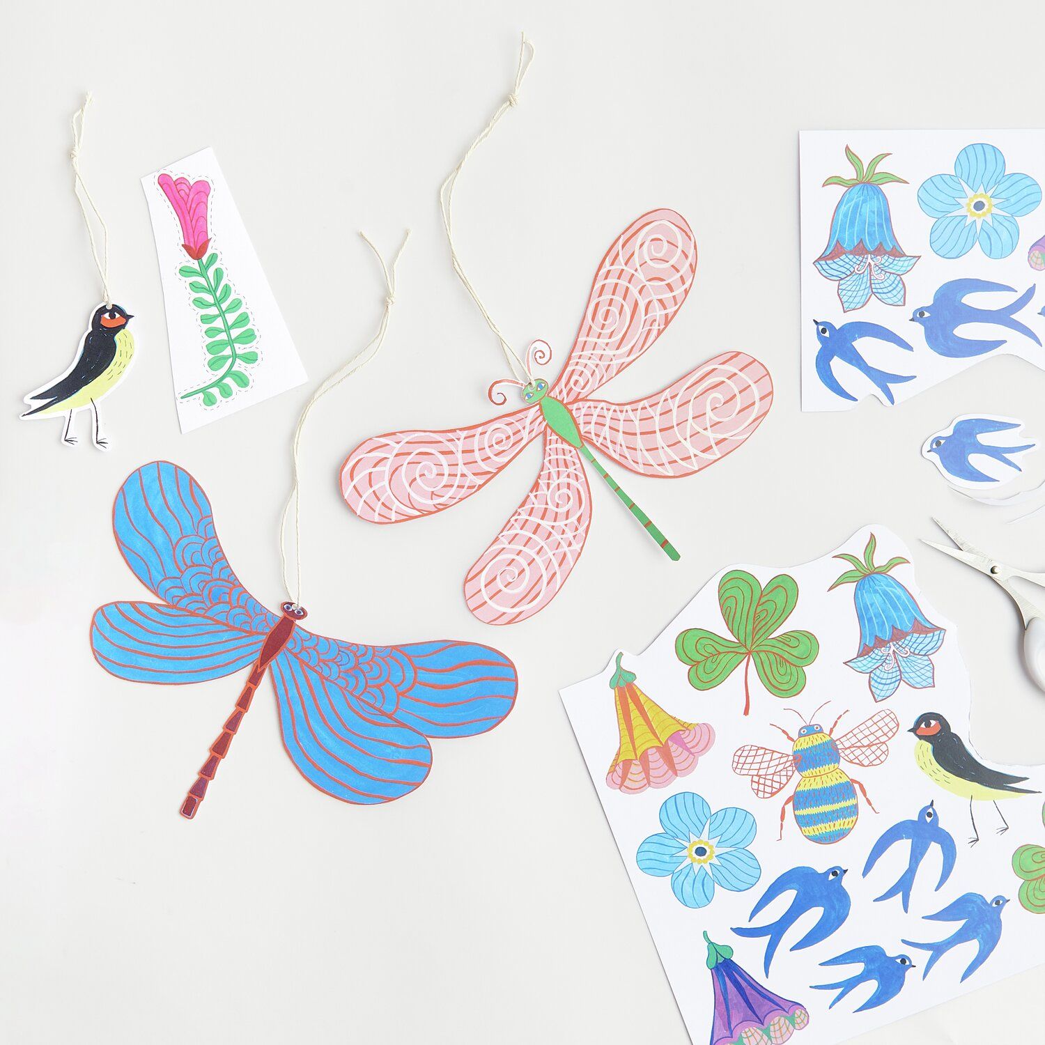 Bastelpapierblock Midsommar Magic | 3689202