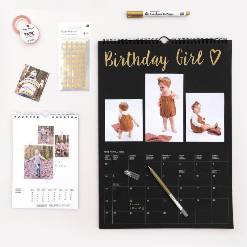Kalender günstig kaufen » Kalender zum Basteln im Shop bestellen