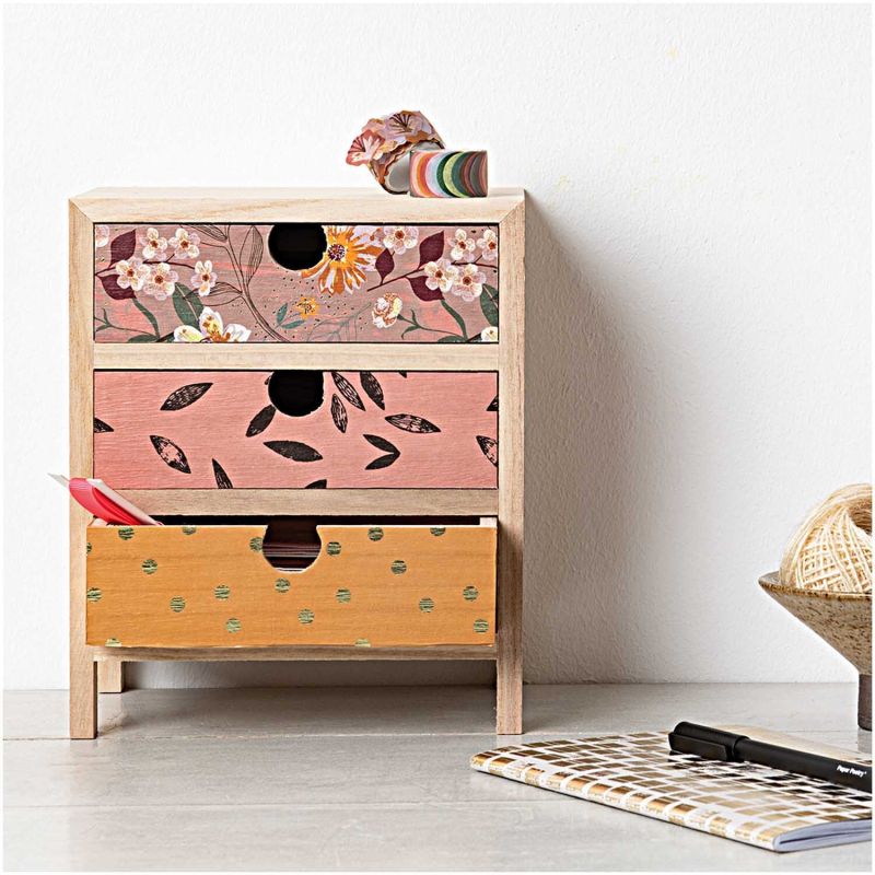 Paper Patch Papier Punkte senfgelb 30x42cm | 3312735