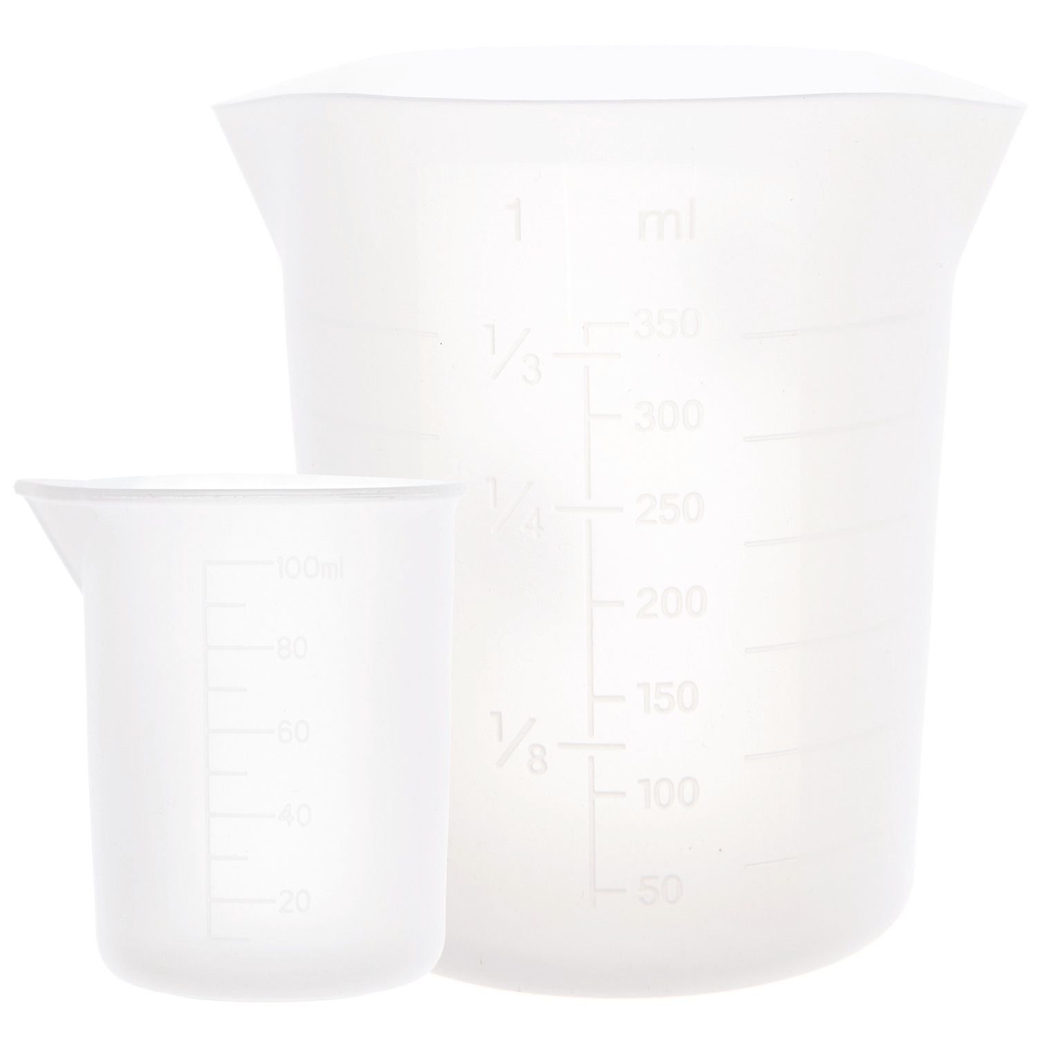 Messbecher-Set aus Silikon 100 ml & 350 ml | 3611104