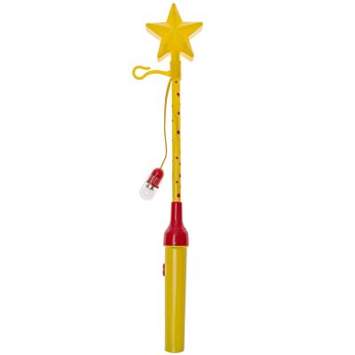 Laternenstab Stern blinkend gelb-rot 34cm günstig online kaufen