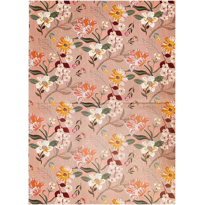 Paper Patch Papier Blumen mauve 30x42cm | 3312711