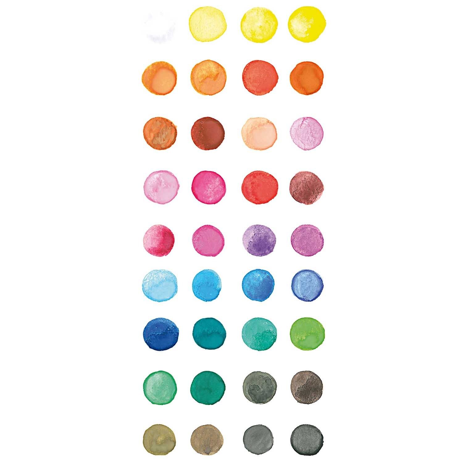 Basic Water Colours Wasserfarbkasten 36 Farben | 2974132