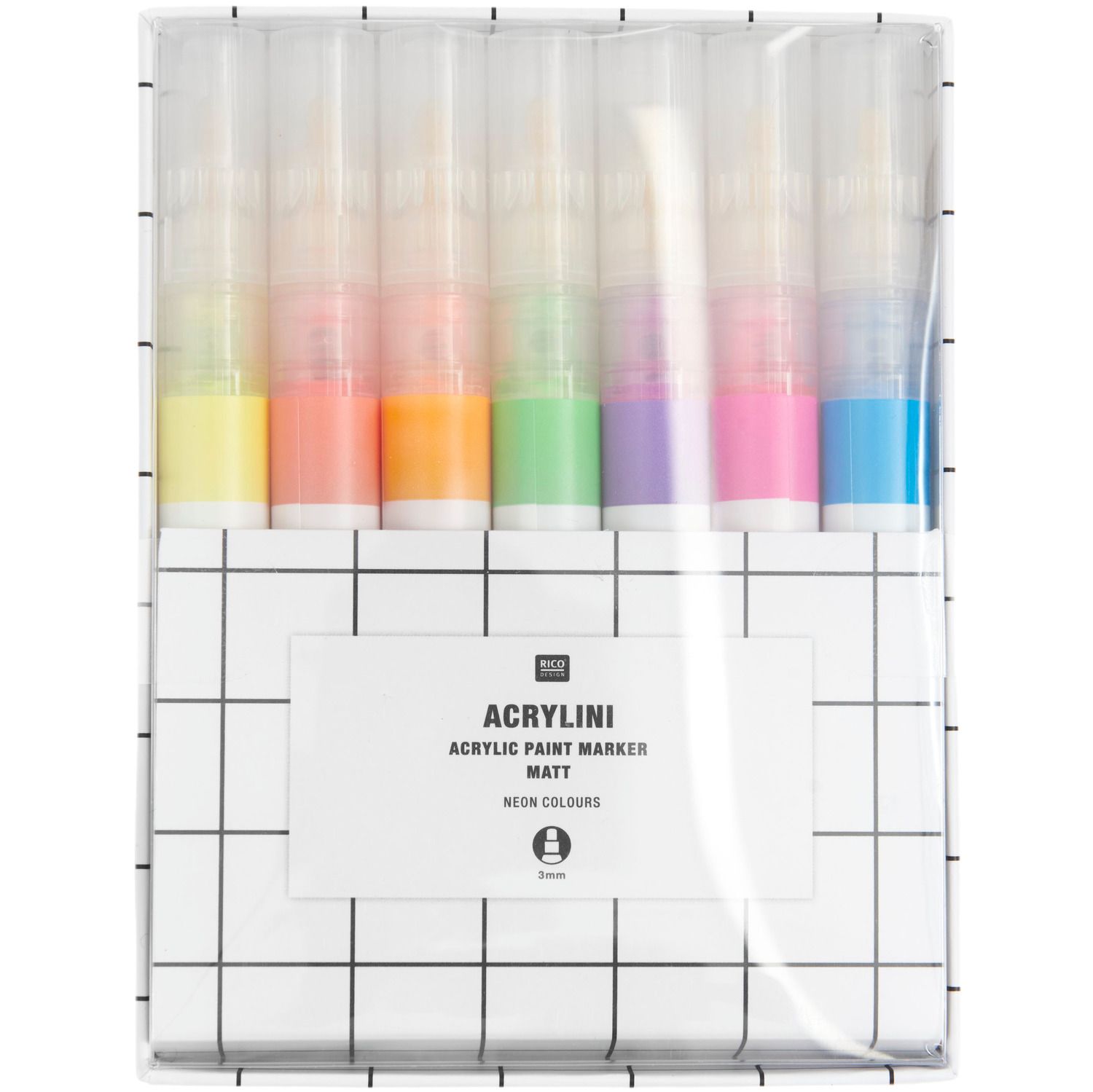 Acrylini Marker Set Neon | 3556313