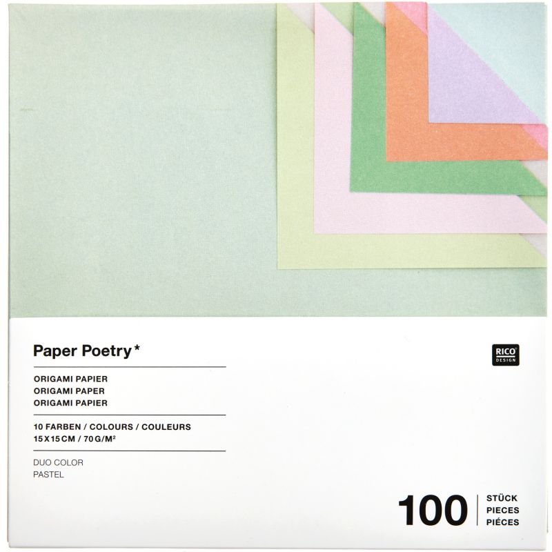 Paper Poetry Origami Blurry Gradient | 3583074