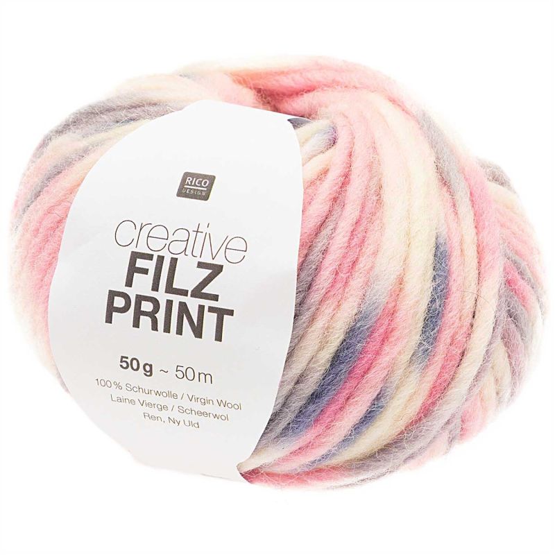 Rico Design Creative Filz Print 50g 50m
