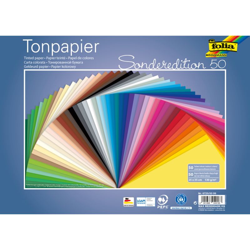 Tonpapier & Tonkarton: Tonpapier Block im Online Shop kaufen